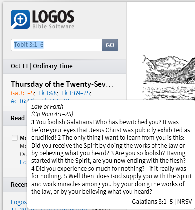 Home page ribbon error - Logos Community